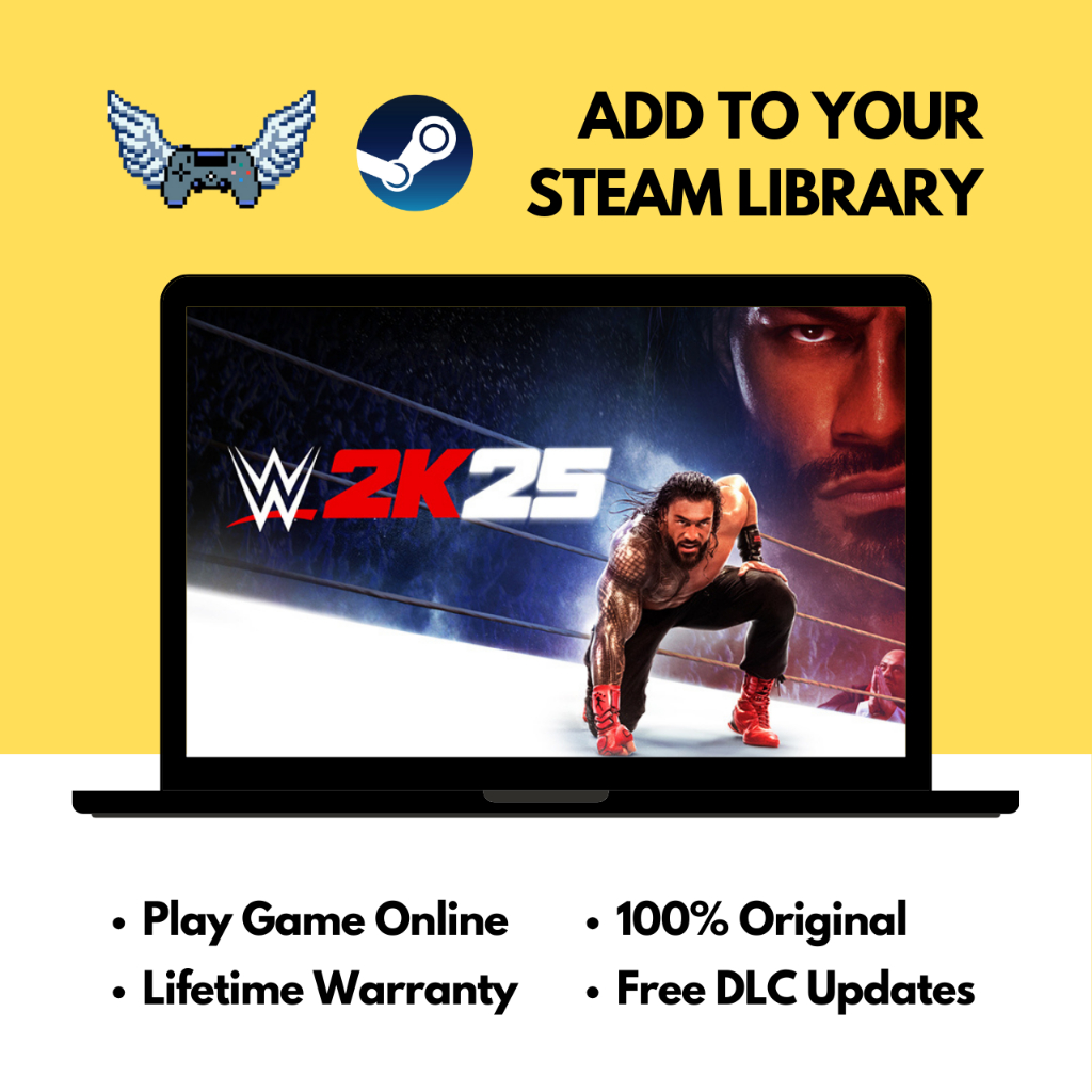 [PLAY NOW] WWE 2K25 The Bloodline Edition | Own Steam Account, Offline ...
