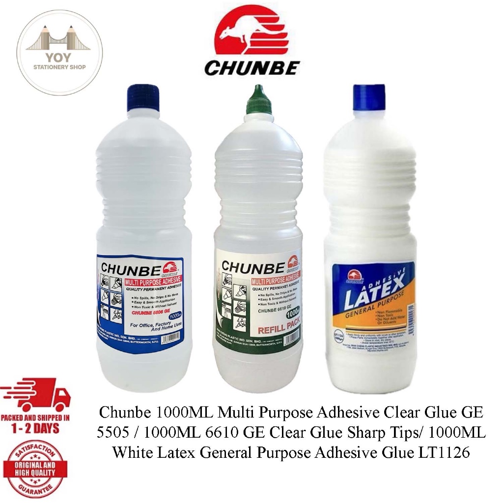 Chunbe 1000ML Multi Purpose Adhesive Clear Glue GE 5505 / 1000ML 6610 ...