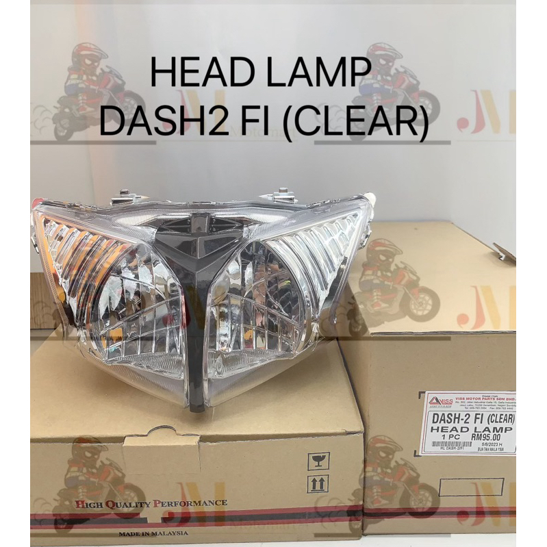 VISS HEAD LAMP DASH 2 FI (CLEAR) | Shopee Malaysia
