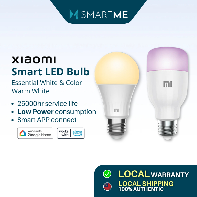 Xiaomi Mi Smart LED Bulb Essential Works with Google Assistance & Alexa ...
