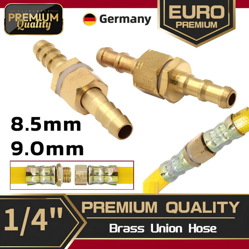 Brass Union Hose Barb With Hex Nut For Agriculture Use (Brass Fitting ...