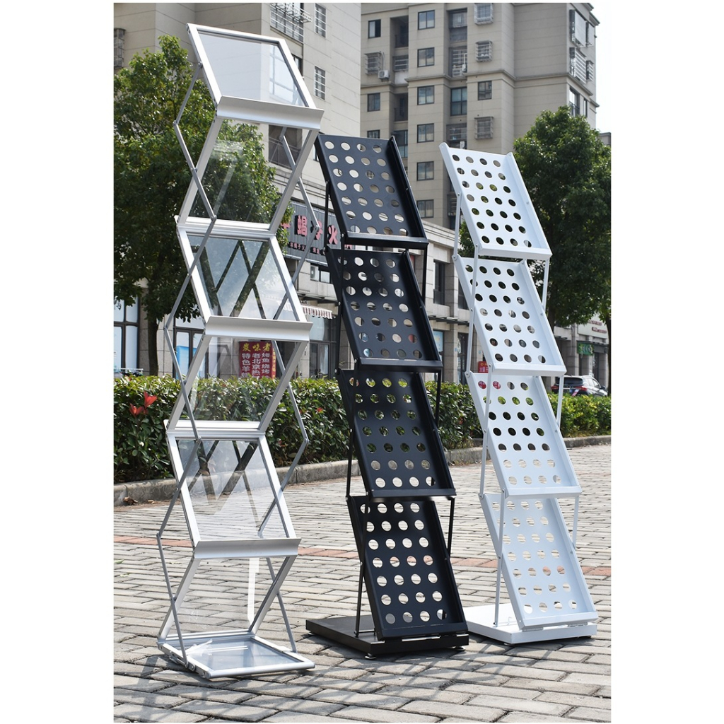 Aluminum Alloy Folding Data Frame Single-Page Promotional Exhibition ...