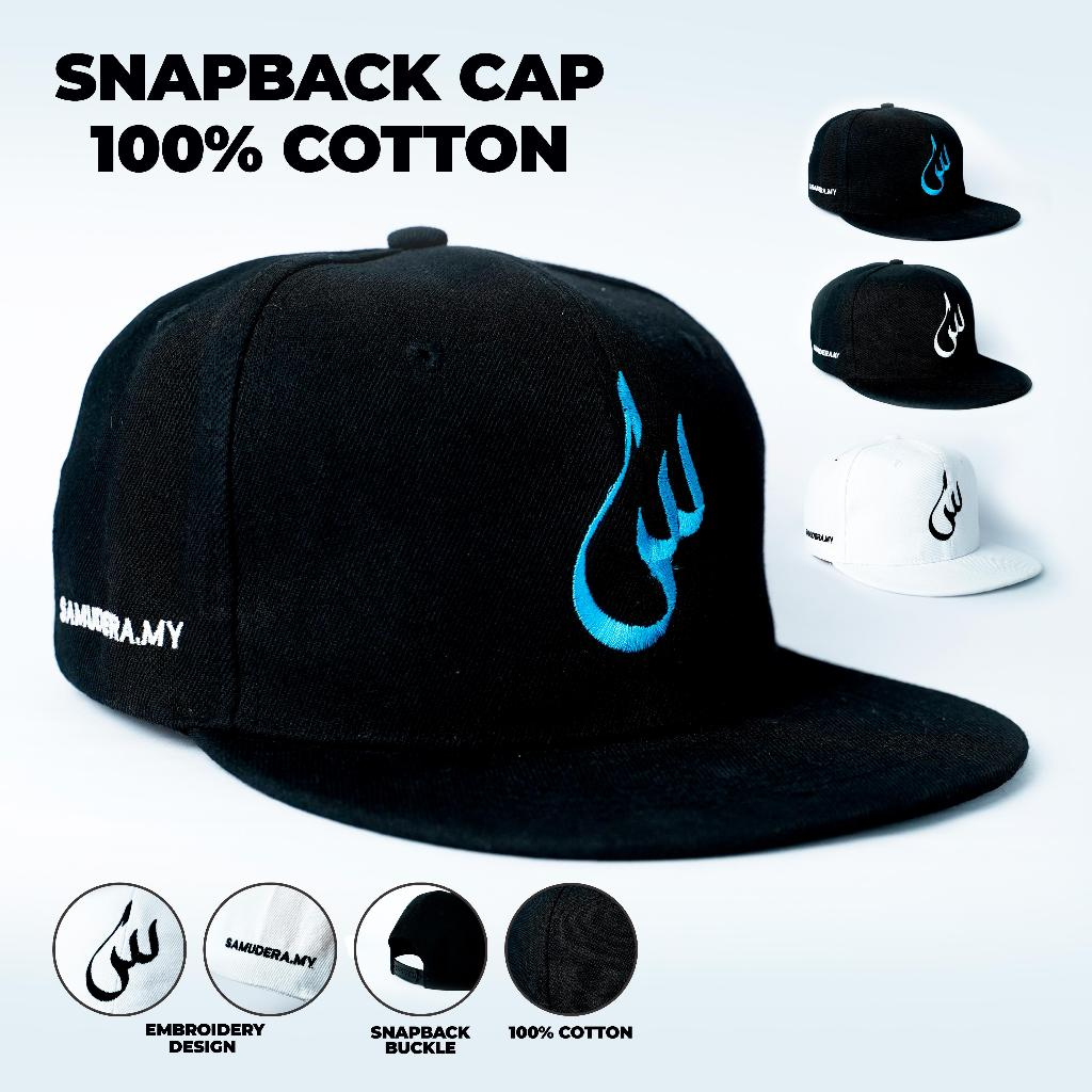 TOPI SNAPBACK SAMUDERA.MY 100% COTTON - EMBROIDERY DESIGN | Shopee Malaysia