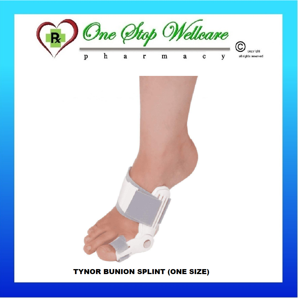 TYNOR PENYOKONG IBU JARI KAKI BENGKOK (SATU SAIZ) / TYNOR BUNION SPLINT ...
