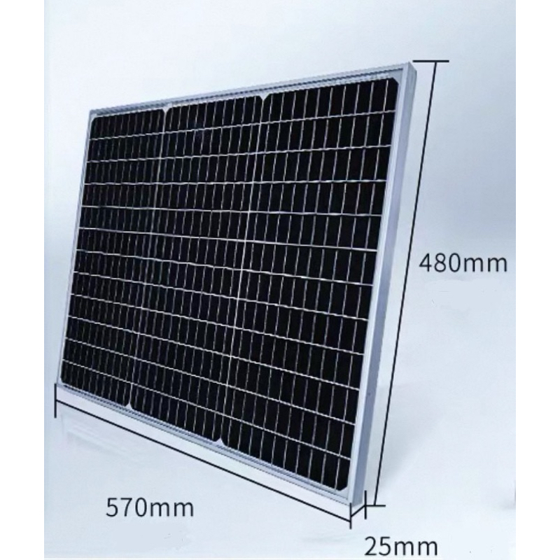 Solar Panel 18V 50W for 12V Solar System | Shopee Malaysia