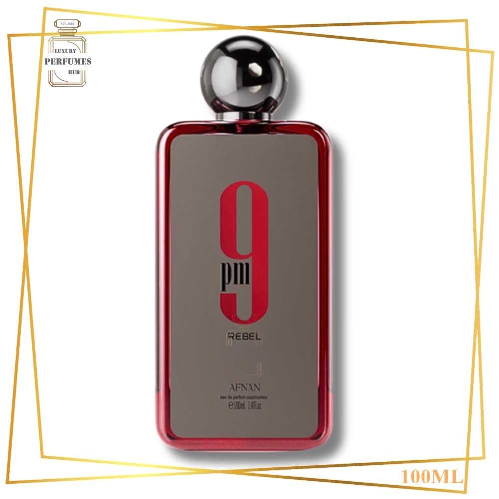 💯 9pm Rebel Afnan Perfume Authentic EDP 100ml for Women & Men | Shopee ...