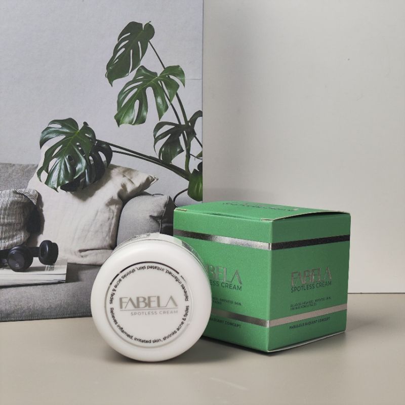 SPOTLESS CREAM FABELA FRC SKINCARE spotless cream baby blue frc ...