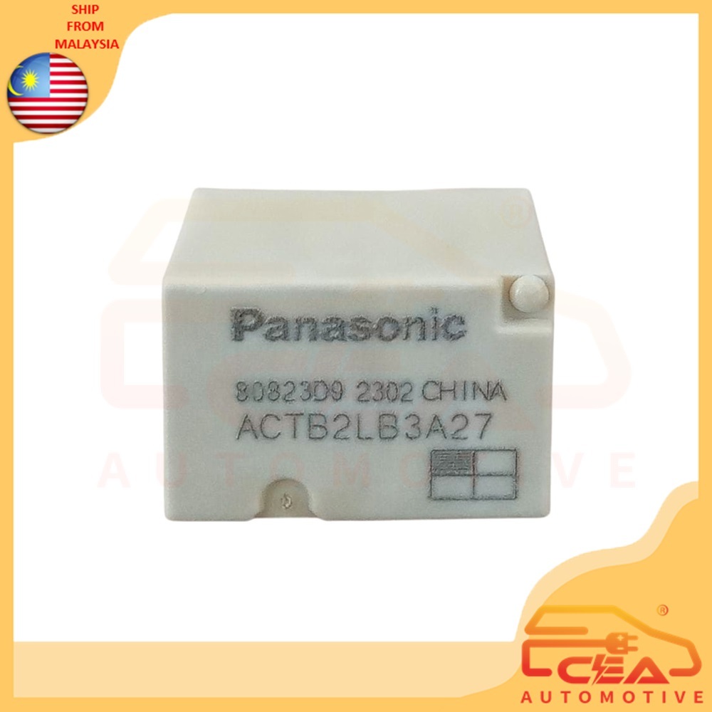 100% BRAND ORIGINAL ACTB2LB3A27 PANASONIC MICRO RELAY 12V 5 PIN PREVE ...