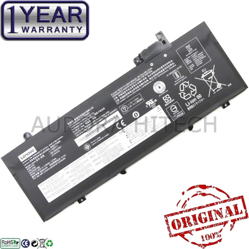 Original Lenovo ThinkPad T480S 01AV478 01AV479 01AV480 L17L3P71 Laptop ...
