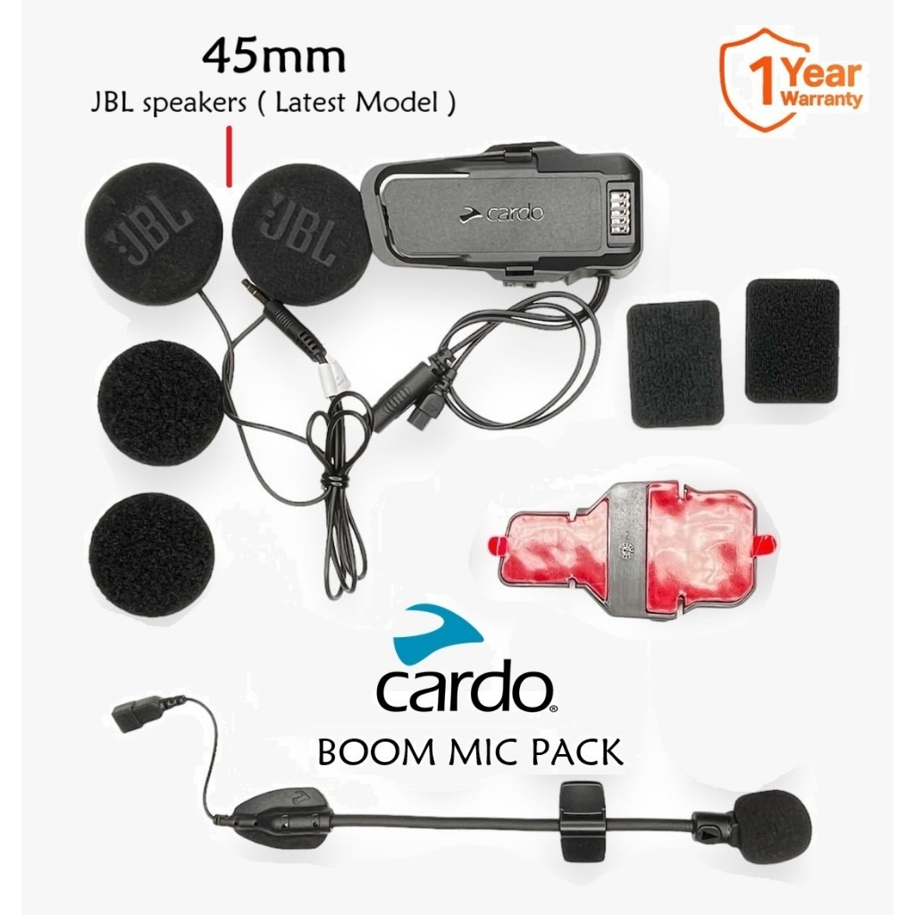 Cardo Packtalk BOLD Freecom Spirit NEO Edge HD JBL 45mm Second Helmet ...