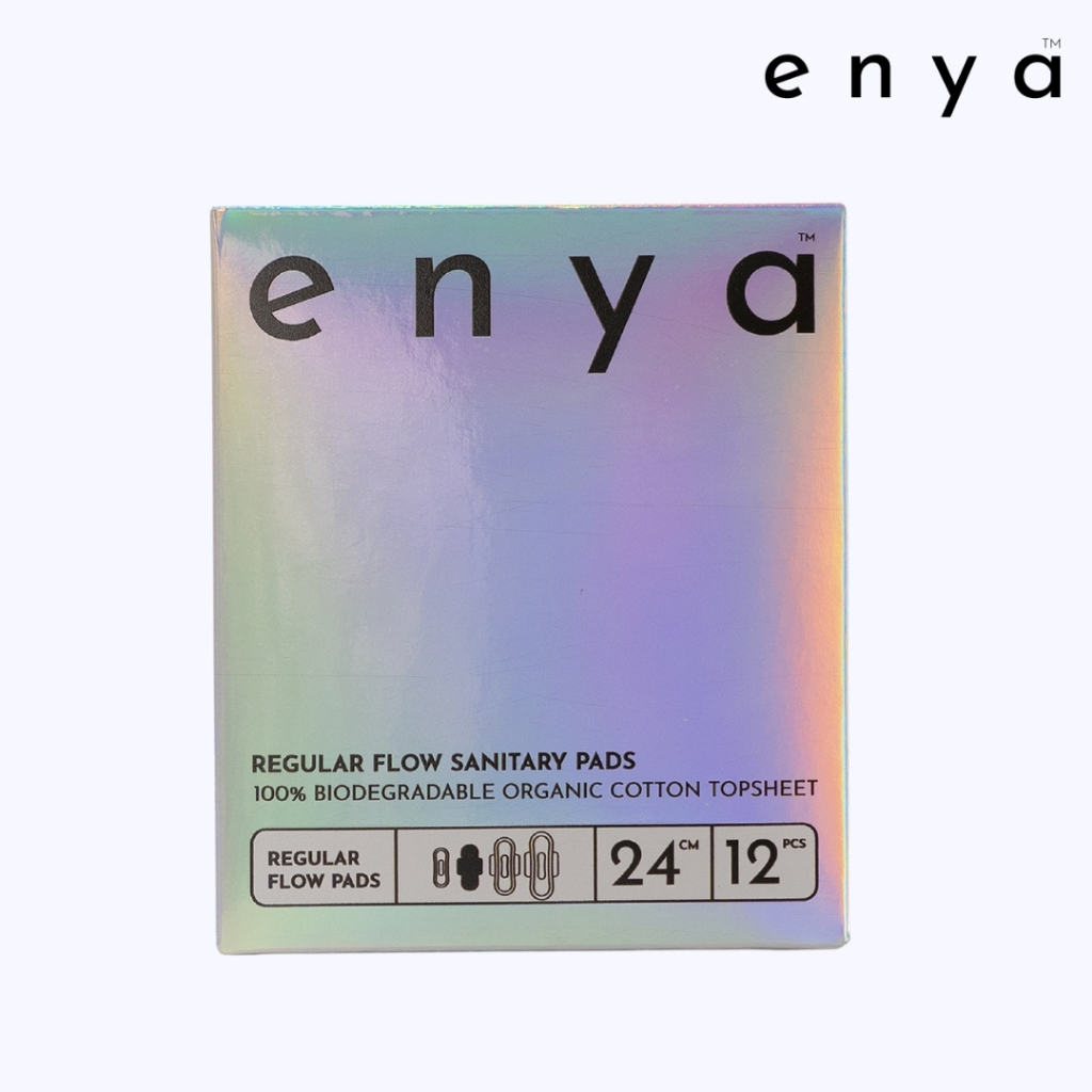 ENYA Regular Flow 12 pads 24cm [Sanitary/Period/Female] | Shopee Malaysia