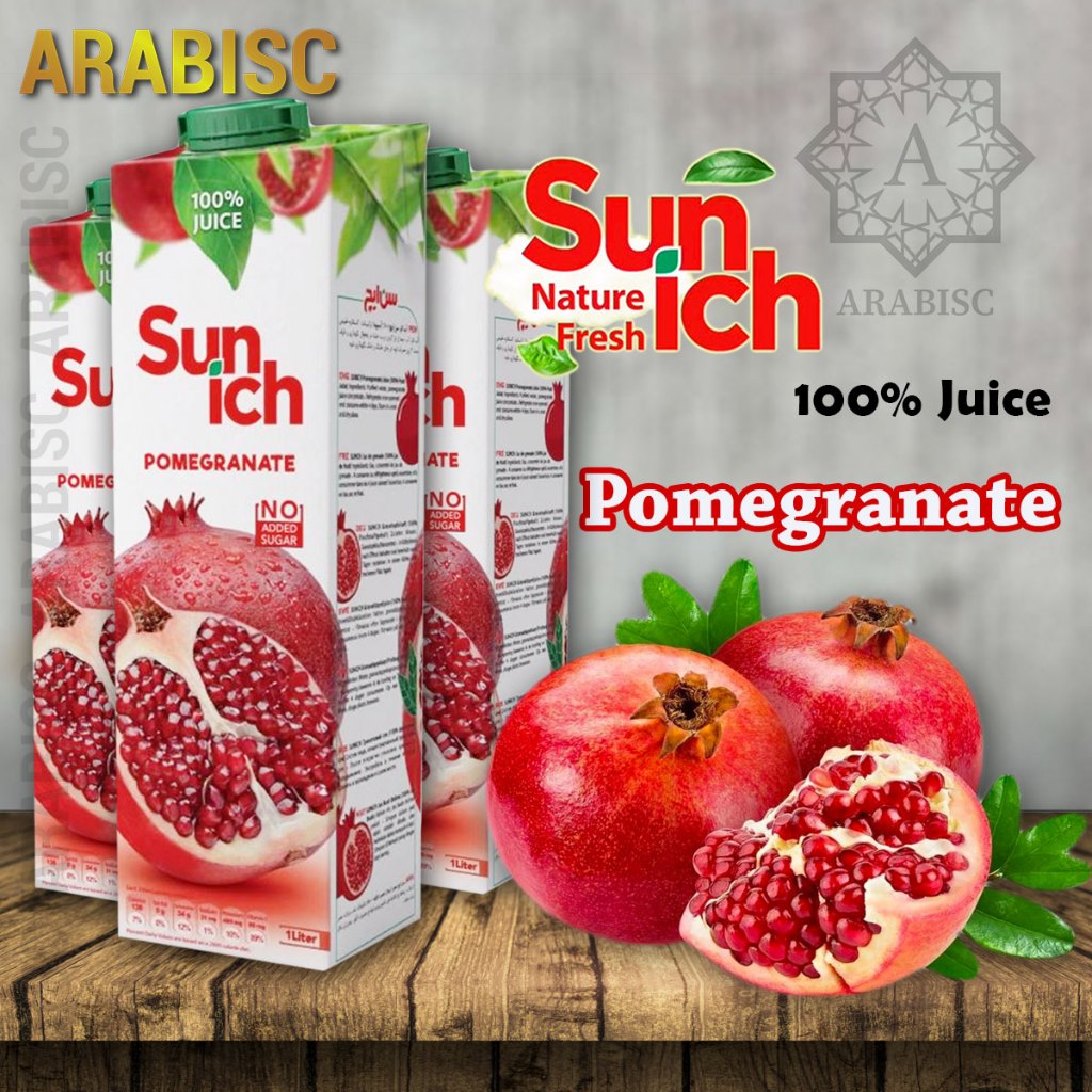 Jus Delima SUNICH | Pomegranate Juice | Sunich Tanpa Tambahan Gula ...