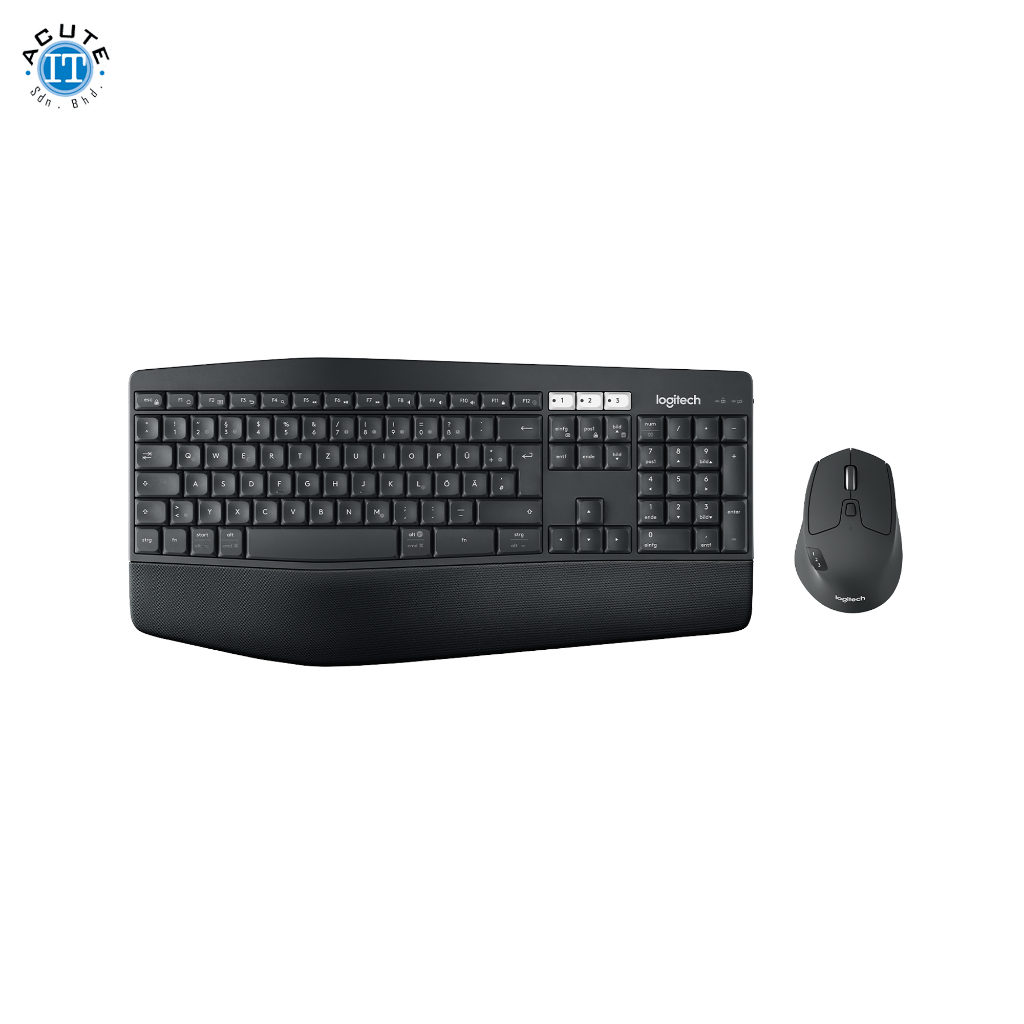 Logitech Mk850 Multi Device Wireless Keyboard And Mouse Combo 2 4ghz Wireless And Bluetooth