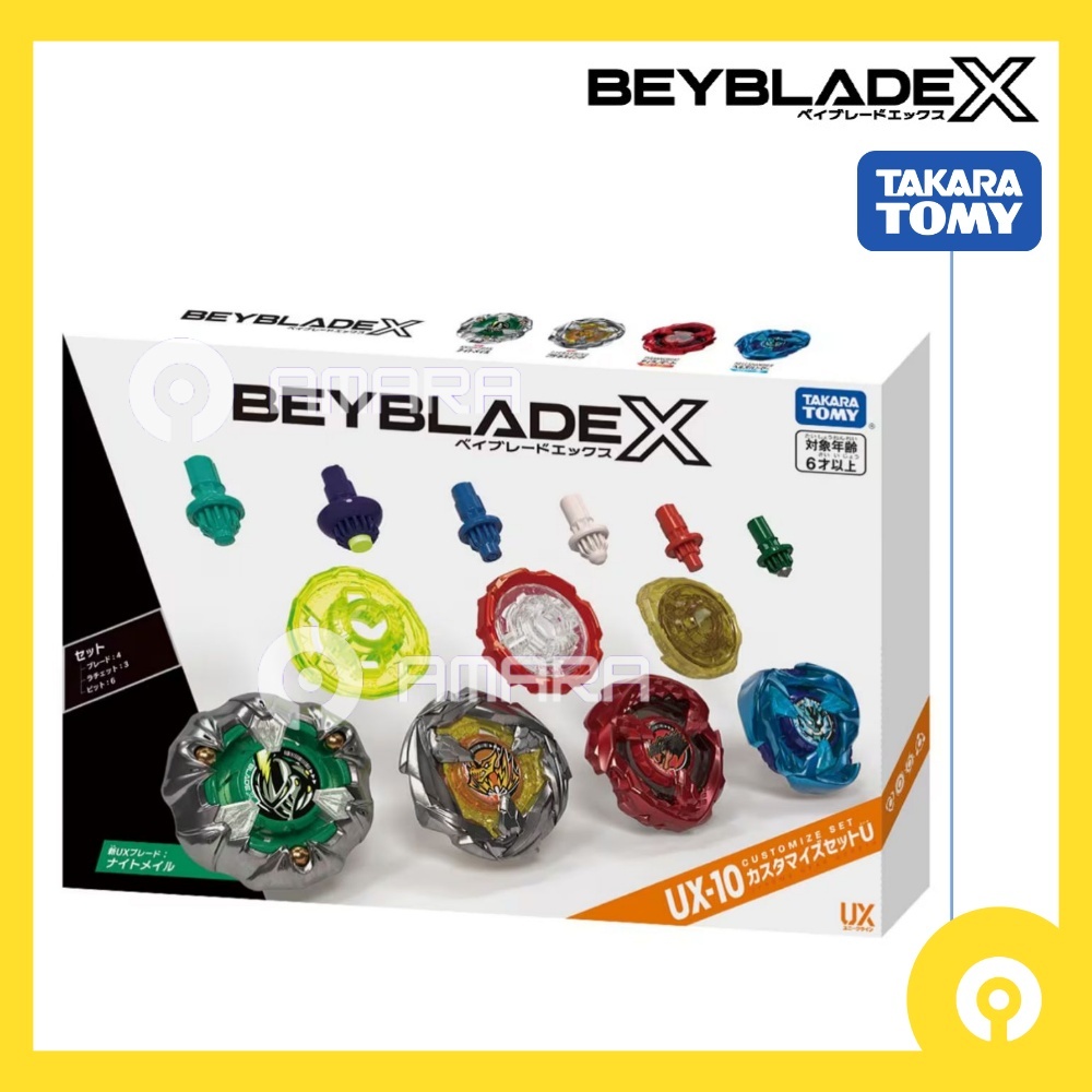 Takara Tomy BEYBLADE X UX-10 Customized Set UX10 | Shopee Malaysia