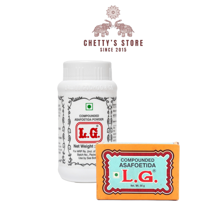ORIGINAL LG ASAFOETIDA (PERUNGAYAM) POWDER/ LUMPS HING POWDER (30G/50G ...