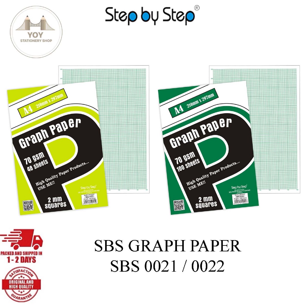 SBS GRAPH PAPER (READY STOCK / PREMIUM QUALITY) | Shopee Malaysia