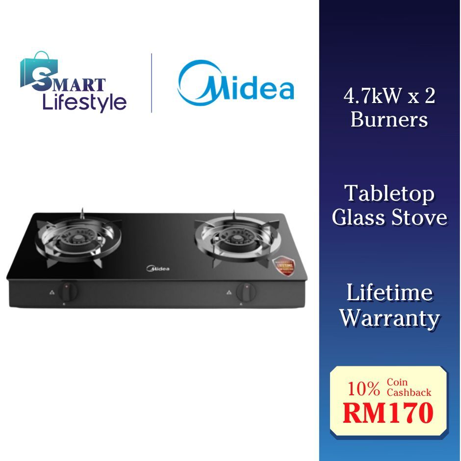 Midea Tabletop Glass Stove 4.7kW MGS-T211G / MGS-T211S / Morgan Glass ...