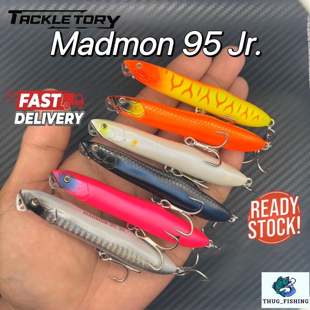 Tackle Tory Madmon 95 Jr Topwater Fishing Lure 95 mm 12.5g - Gewang ...