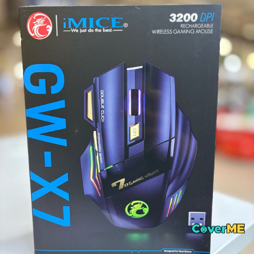 CoverME - iMice X-DIER Wireless Gaming Mouse | 3200 DPI | Rechargeable ...