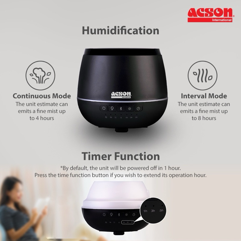 AROMA DIFFUSER SPEAKER CLEARANCE ACSON !!! | Shopee Malaysia