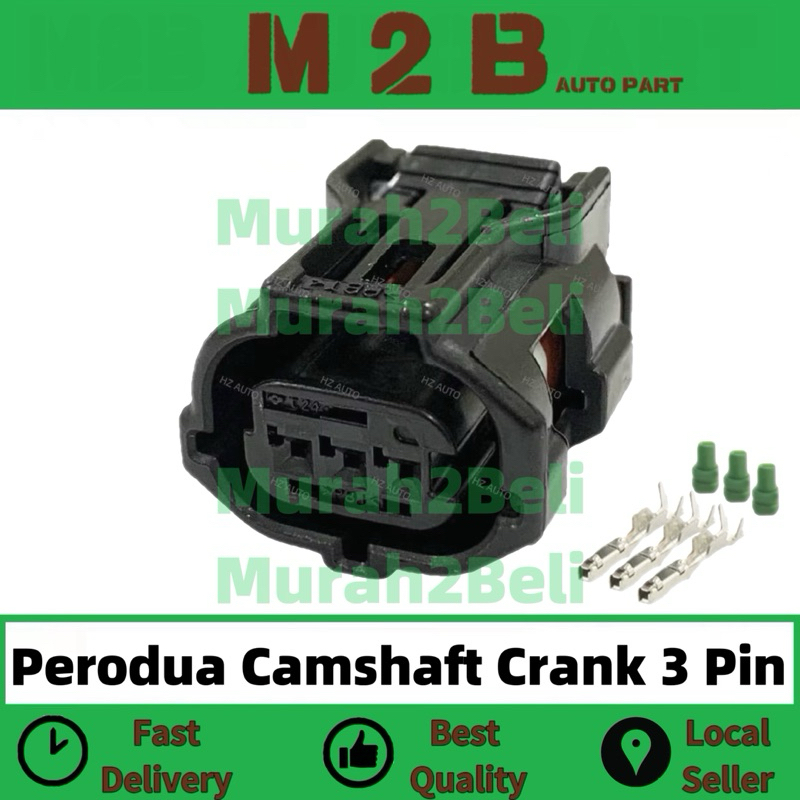 Perodua Axia, Bezza, Myvi New 19311-BZ030 Camshaft, Crank Sensor Socket ...