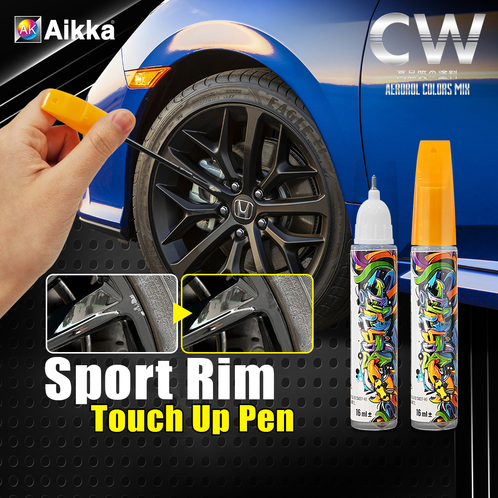 Car Wheel Scratch Repair Pen | Pen Baiki Calar Rim Kereta Touch Up 2in1 ...