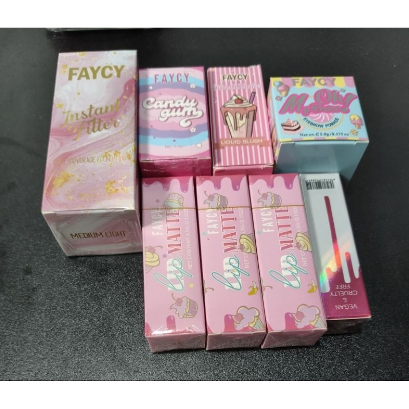 8 Items Set Makeup FAYCY BEAUTY (ORI FAYCY) | Shopee Malaysia