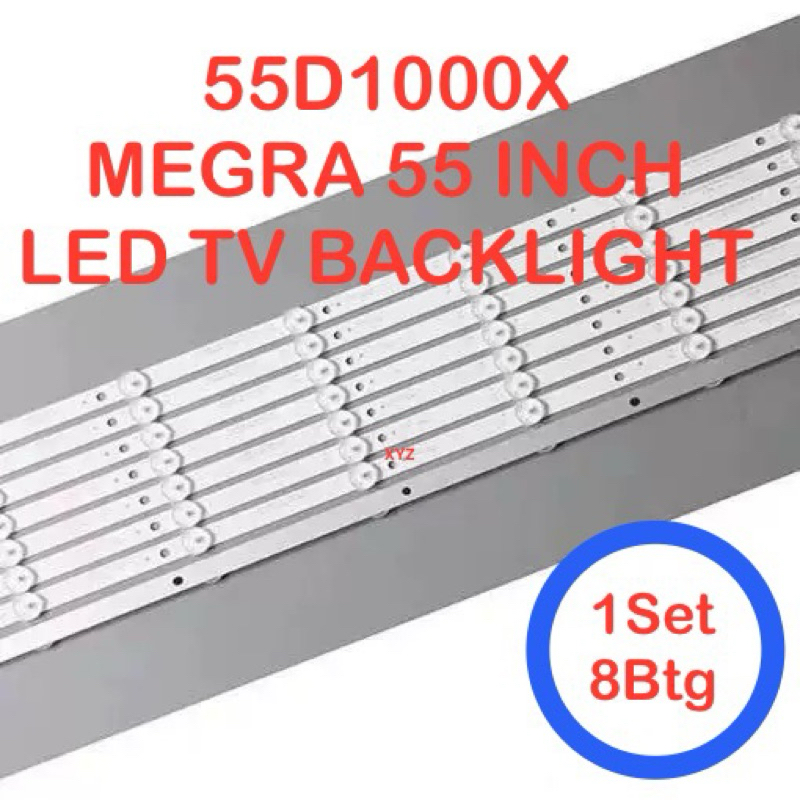 55D1000X MEGRA 55" LED TV BACKLIGHT 55 INCH LED TV BACKLIGHT 55D1000 ...
