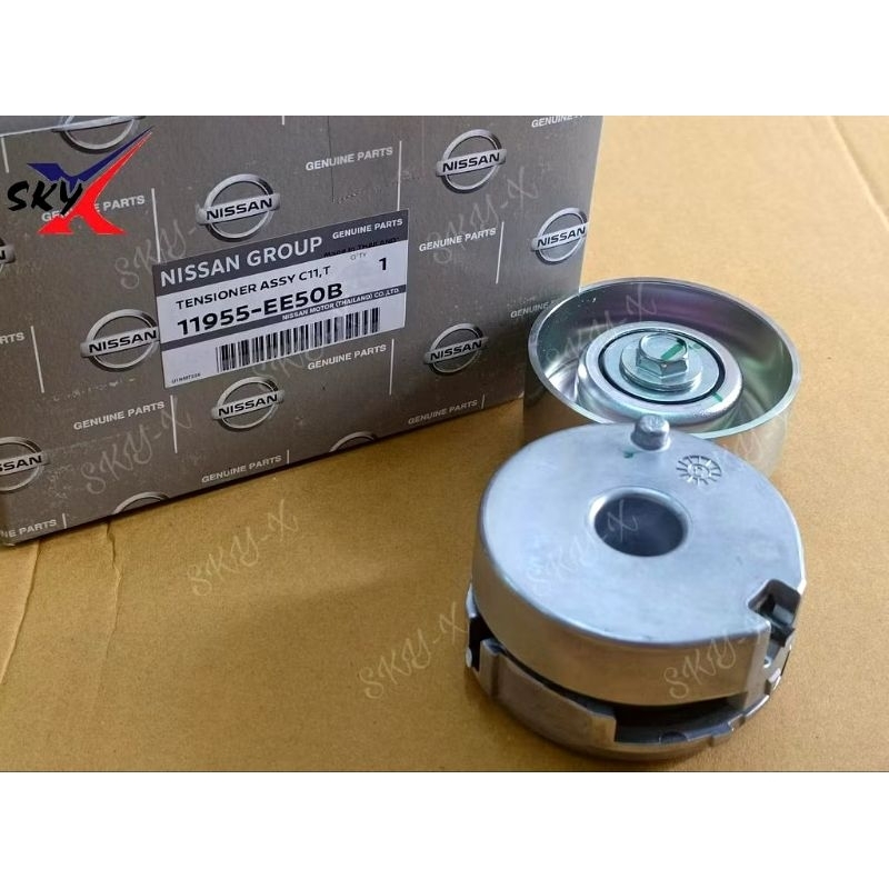 (100% ORIGINAL JAPAN) Nissan Fan Belt Tensioner Livina Latio 1.8 Sylphy ...