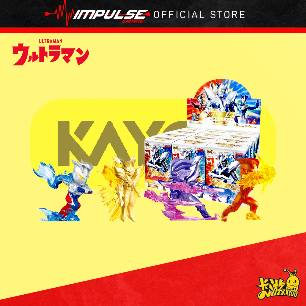 Kayou Ultraman Heroes Assemble Rubber Figure - Ultraman Zero [Random ...