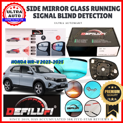 BSD DEFILUFI HONDA WRV WR-V 2023-2025 SIDE MIRROR GLASS RUNNING SIGNAL ...
