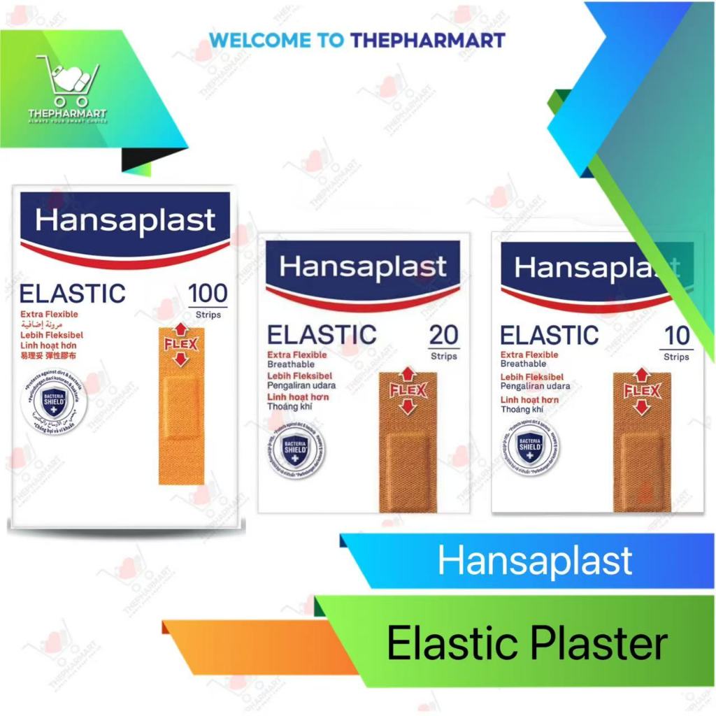 Hansaplast Elastic Plaster (100'S / 20'S / 10'S) | Shopee Malaysia