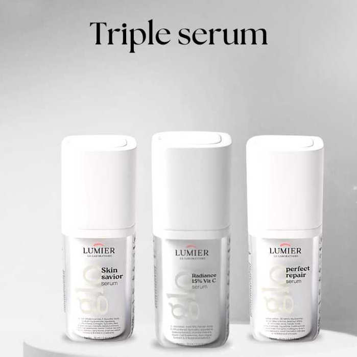 LUMIER - GLO SERIES TRIPLE SERUM BESTSELLER | Shopee Malaysia