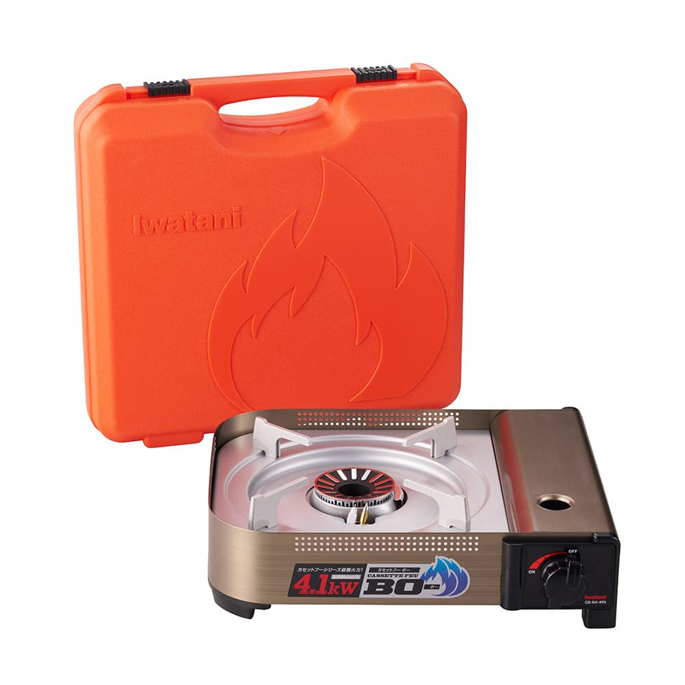 [Iwatani] BO EX CB-AH-41 gas stove with carrying case イワタニ カセットフー ボーEX ...