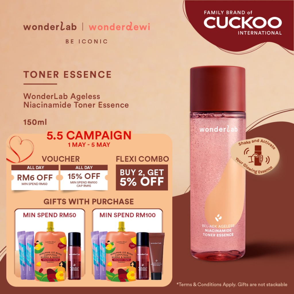 WonderLab Niacinamide Toner Essence | Bel-aek Ageless Series | Pre ...