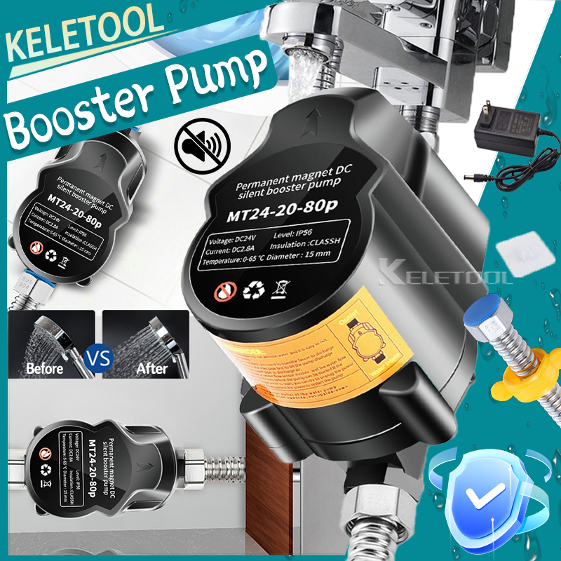 24V DC water booster pump automatic Water Pressure Booster Pump 80PA ...