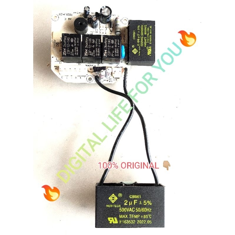 ORIGINAL CAPACITOR FOR DEKA CEILING FAN | Shopee Malaysia