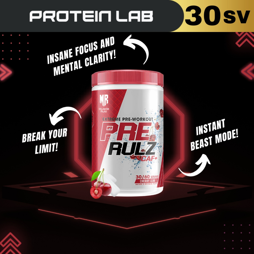Musclerulz Pre Rulz Pre-Workout (30 servings) | Shopee Malaysia