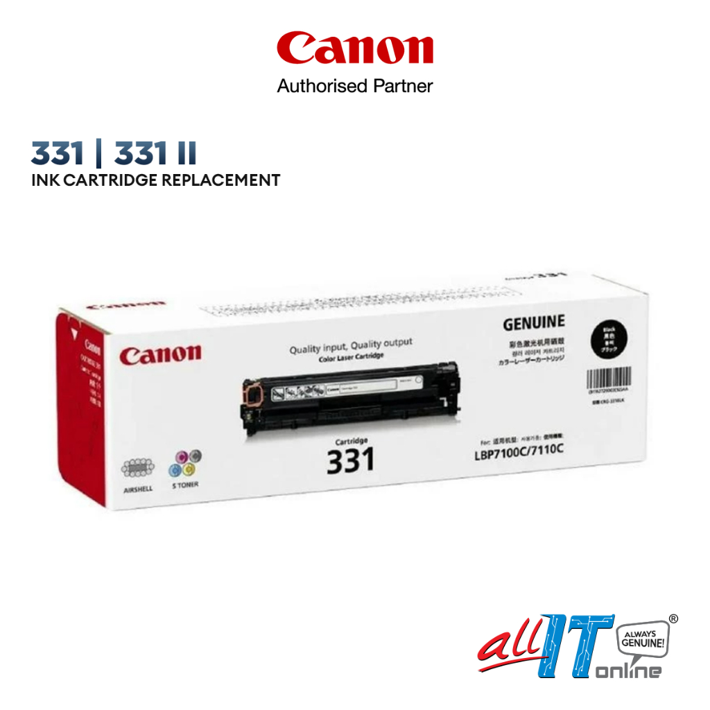 Canon Cartridge 331 | Canon Cartridge 331 II Black Toner Cartridge ...