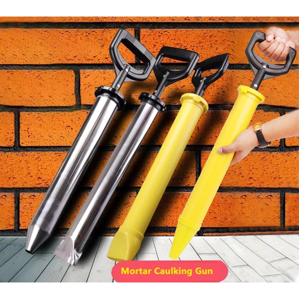 Cement mortar Caulking Gun 660mm Extra Long Cement Dispensing Gun ...