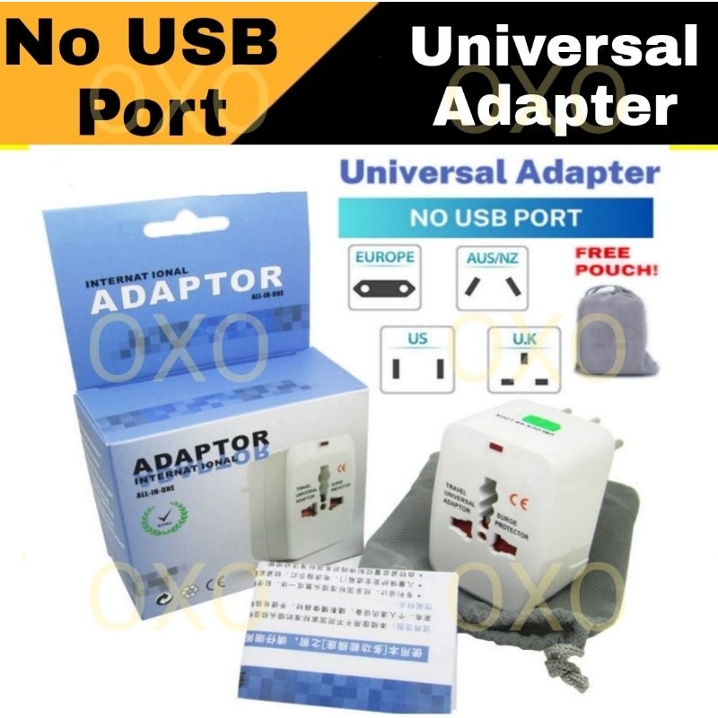 Universal Travel Adapter Plug All In One International Worldwide Travel Adaptor Plug Socket For ...