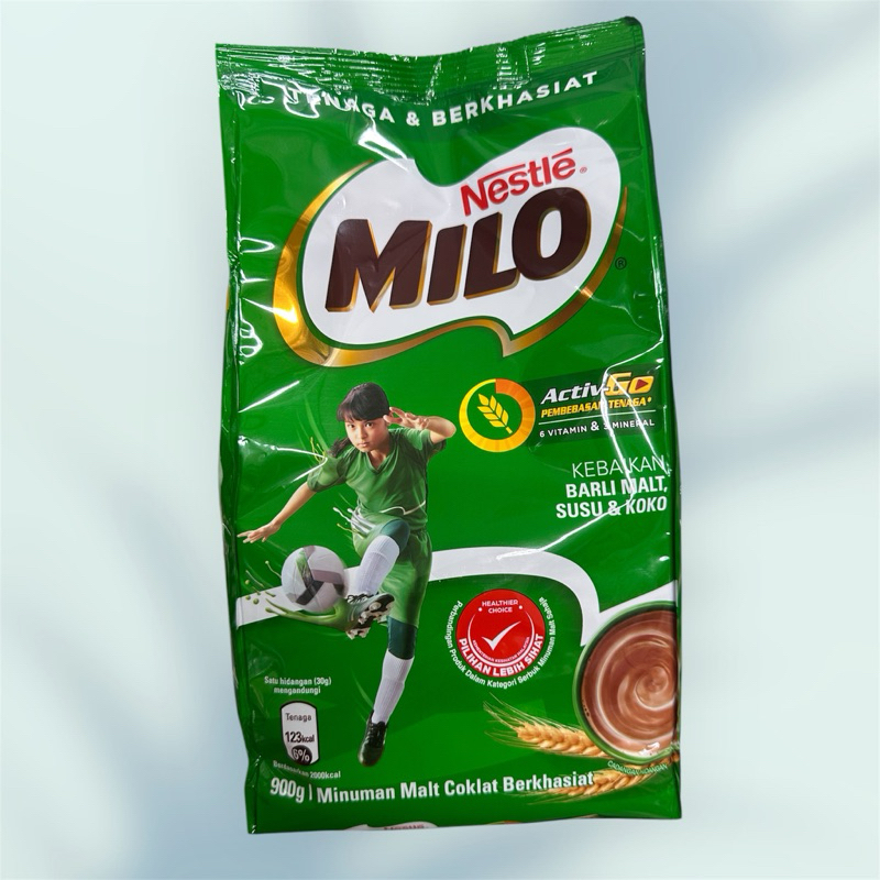 MILO 200g @ 900g Pek Asal | Serbuk Malt Coklat | Minuman Tenaga ...