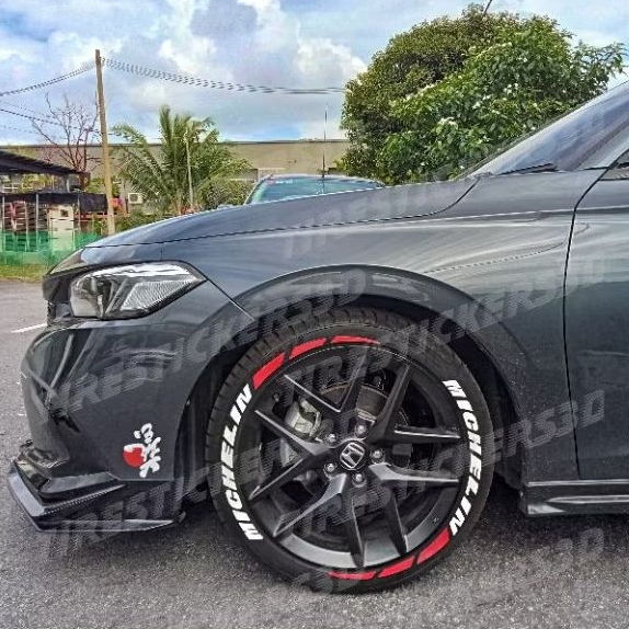 Stiker Tayar 3D with Lining / Tirebomb3D / Sticker Tayar / Stickers ...