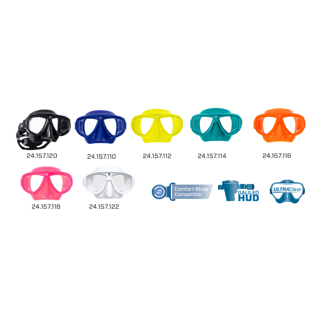 Scuba Diving Mask/ Snorkeling Mask - Scubapro Zoom Lite Mask -2025 ...