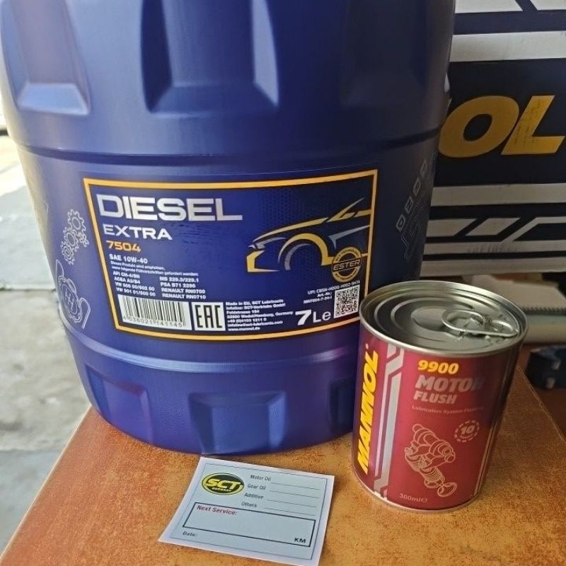 Mannol Diesel Extra *Offer*(7Liter) 100% Original/10w-40 *Semi ...