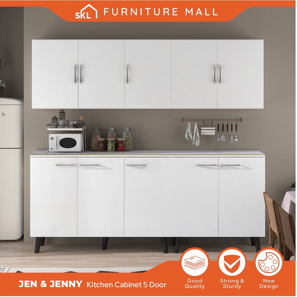 SKL Furniture_5.3FT Kitchen Cabinet + Base Unit/ wall cabinet hanging ...