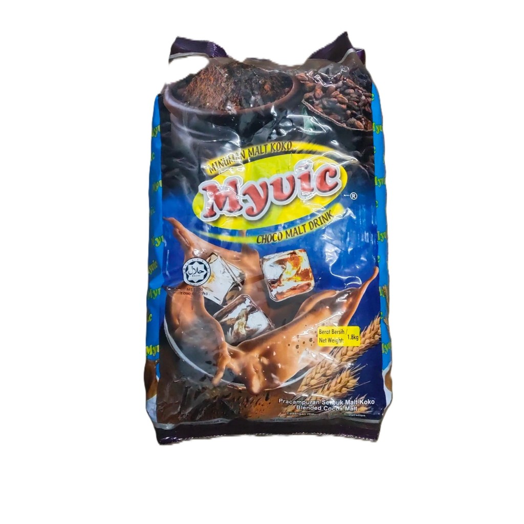 Myvic Minuman Malt Coklat/ Chocolate Malt Powder 1.8kg/pkt (Tarikh ...