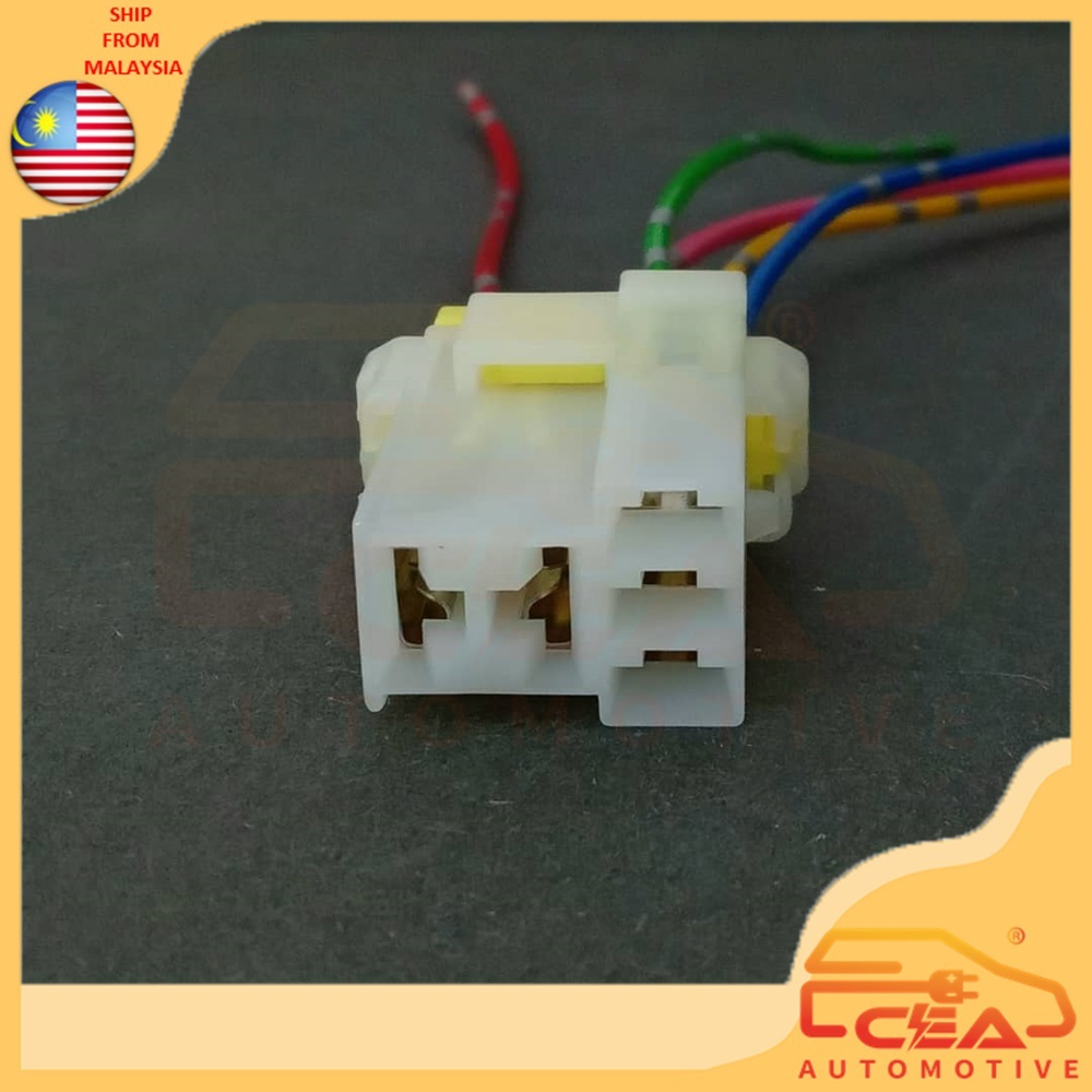 4 OR 5 PIN 1PCS FAN AIRCOND RELAY HOLDER SOCKET HARNESS WIRE | Shopee ...