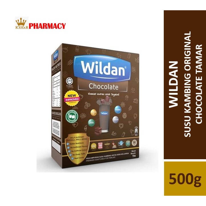 WILDAN FAMILY SUSU KAMBING ORIGINAL CHOCOLATE TAMAR 500g ( EXP 11/09 ...