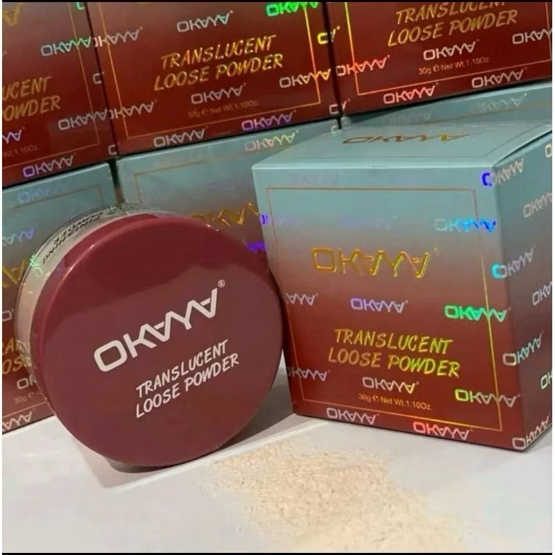OKAYA LOOSE POWDER TRANSLUCENT ORIGINAL HQ🔥🔥🔥 | Shopee Malaysia